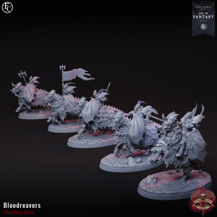 3D Printable Blood Reavers by Fleshcraft Studio