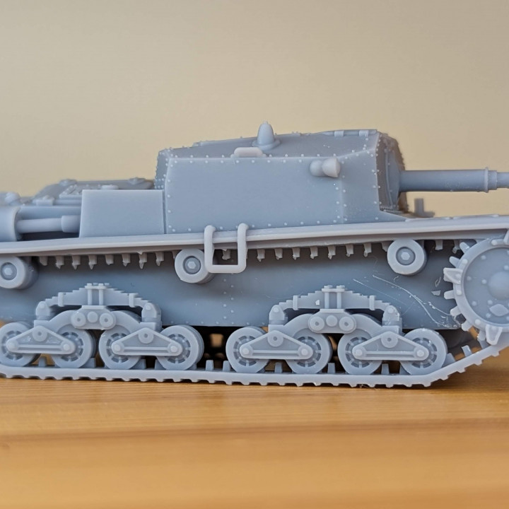 3D Printable Semovente M42M da 75/34 (Italy, WW2) by Wargame3d