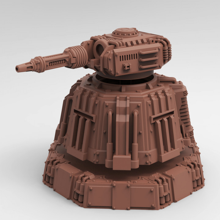 3D Printable Laser Turret by Tesseract Tomb