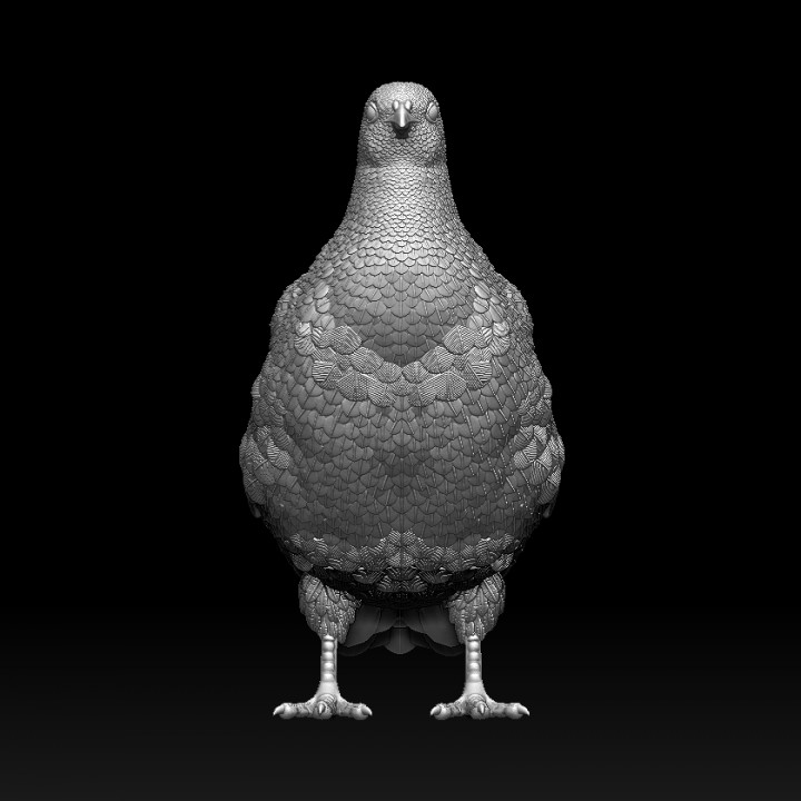 3D Printable partridge by Dmitry Tishchenkov