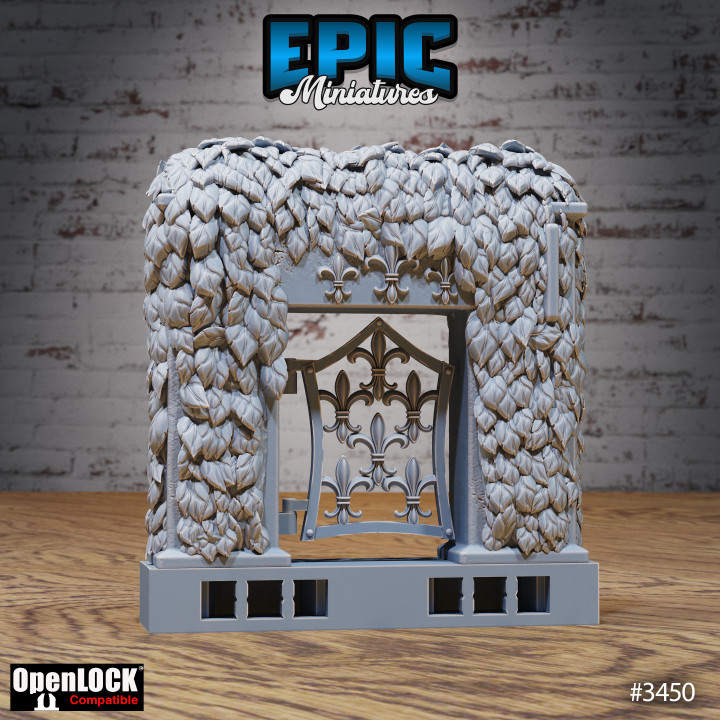 3D Printable Chivalry Garden / Royal Maze Tiles / Mysterious Labyrinth ...