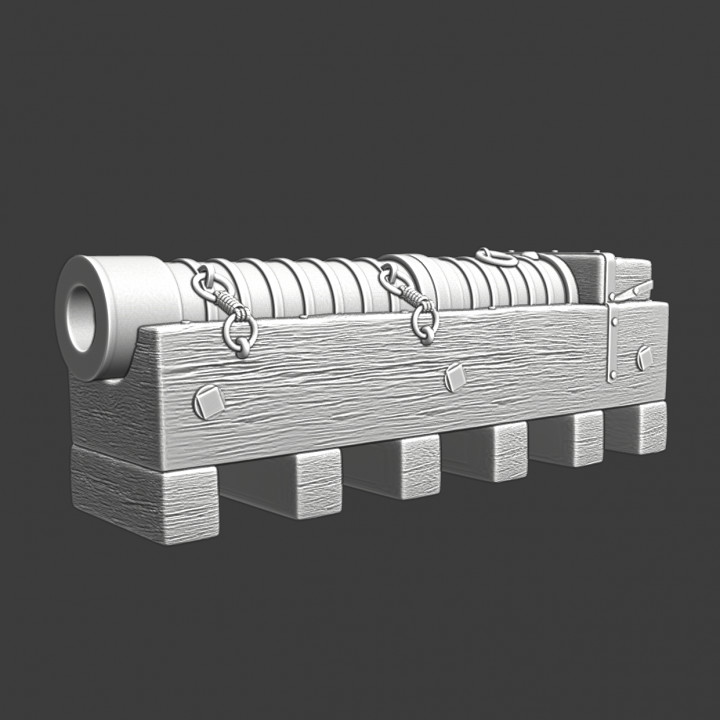 3D Printable Medieval Bombard - large version by Northern Crusades ...