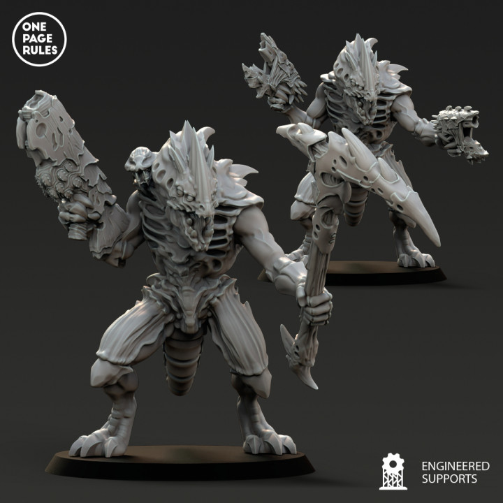 3D Printable Alien Hives - Army Bundle #1 by One Page Rules