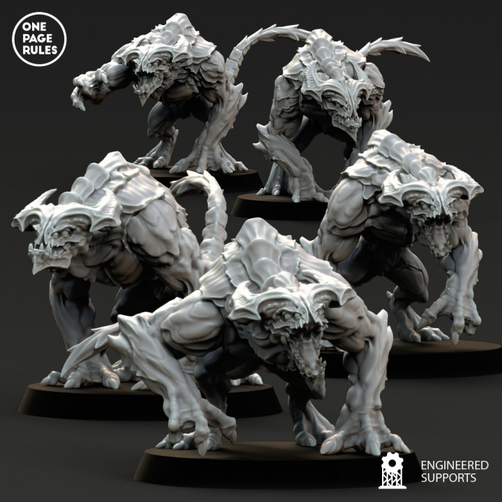 3D Printable Alien Hives - Army Bundle #2 by One Page Rules