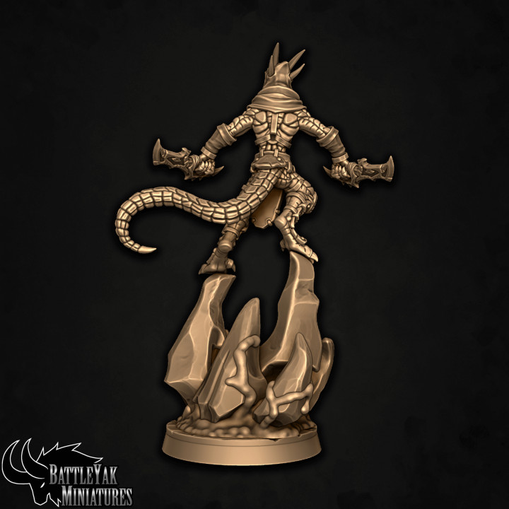 3D Printable Drachon Harbinger A by Battle Yak Miniatures