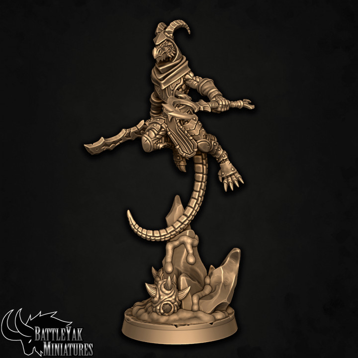 3D Printable Drachon Harbinger C by Battle Yak Miniatures