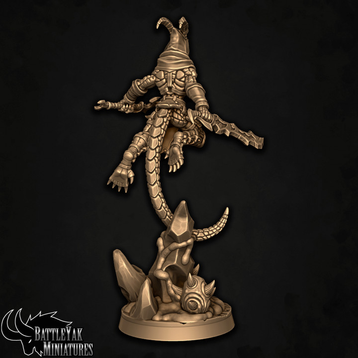 3D Printable Drachon Harbinger C by Battle Yak Miniatures