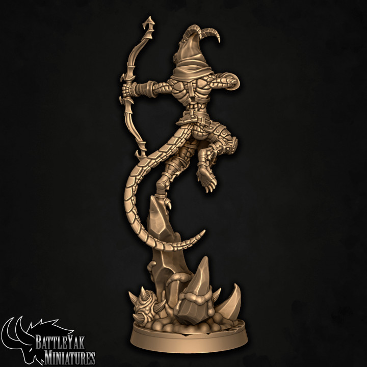 3D Printable Drachon Harbinger E by Battle Yak Miniatures