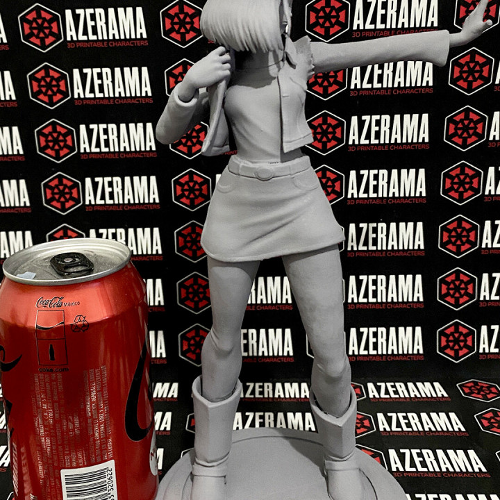 3D Printable Android 18 Boot by Azerama