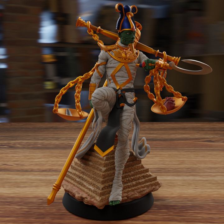 3D Printable Osiris - God of the Dead by Castro3D