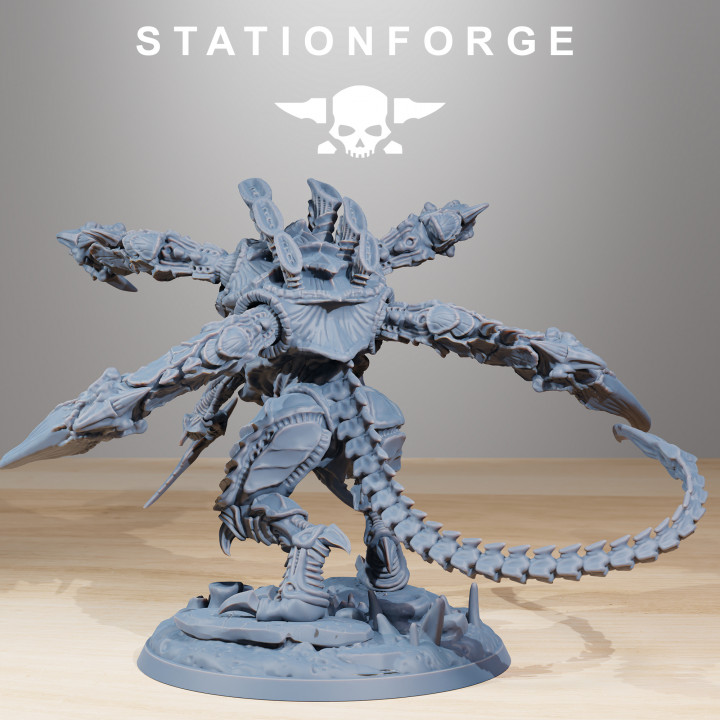 3D Printable Xenarid Ravage Howler by Station Forge