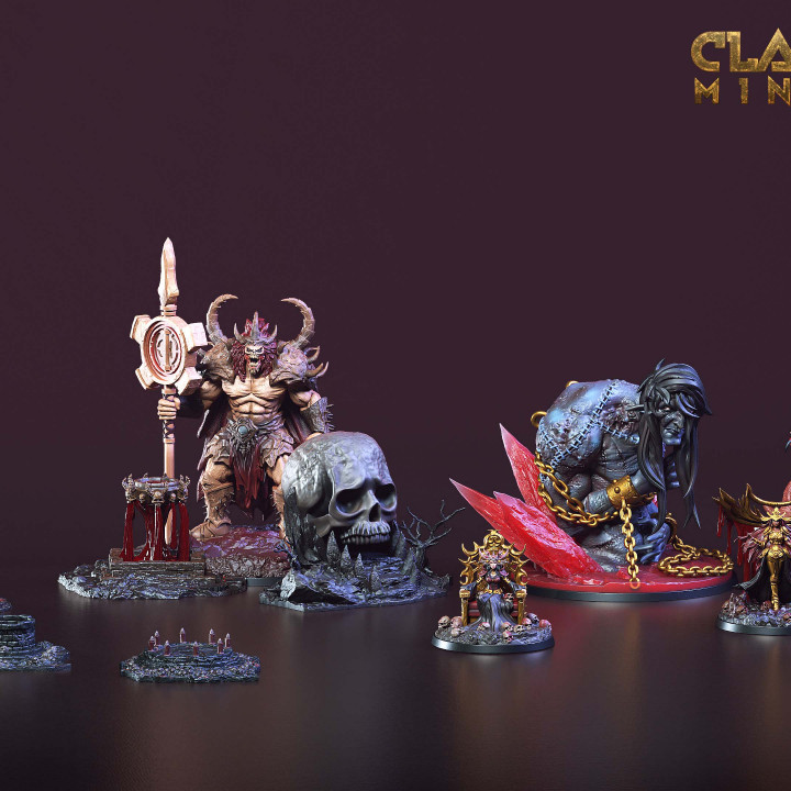 3D Printable ACT 1: The Ressurection of Chernobog by Clay Cyanide ...