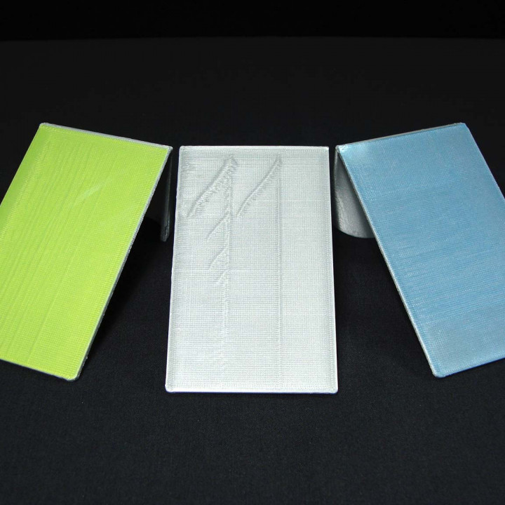 3D Printable 3d Filament Swatch by Colorilab