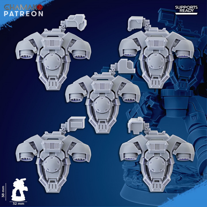 3D Printable Obliterator Squad by Ghamak