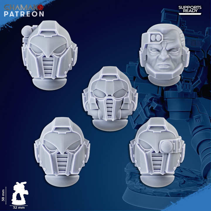 3D Printable Obliterator Squad by Ghamak