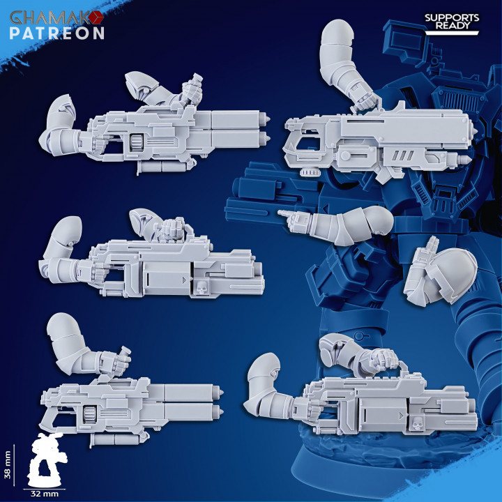3D Printable Obliterator Squad by Ghamak