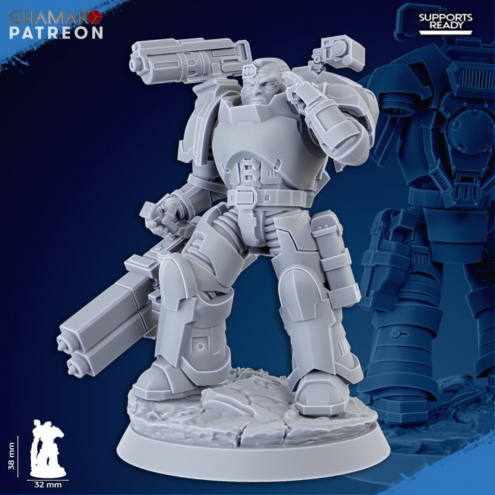 3D Printable Obliterator Squad by Ghamak