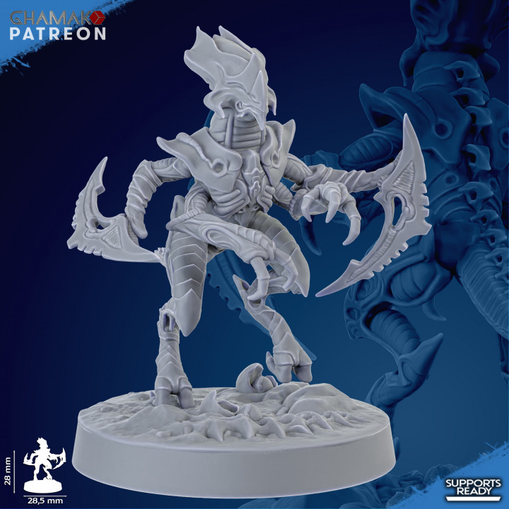 3D Printable Swarm Runners by Ghamak