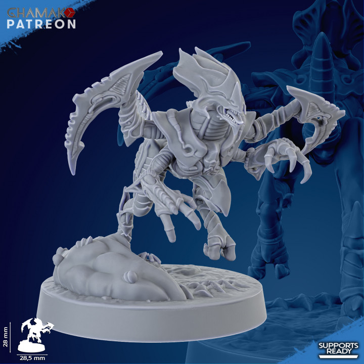 3D Printable Swarm Runners by Ghamak