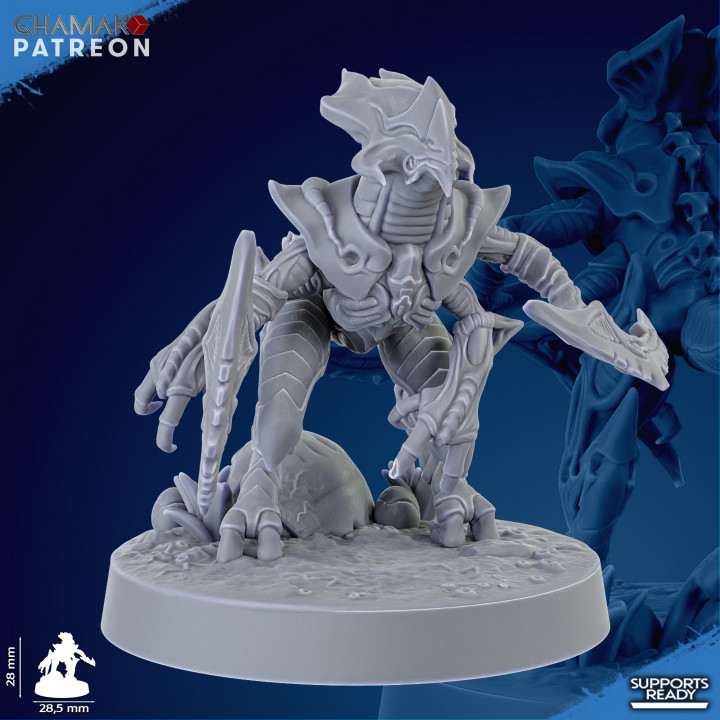 3D Printable Swarm Runners by Ghamak