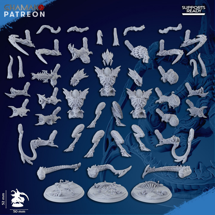 3D Printable Sci-Fi release - August 2023 by Ghamak