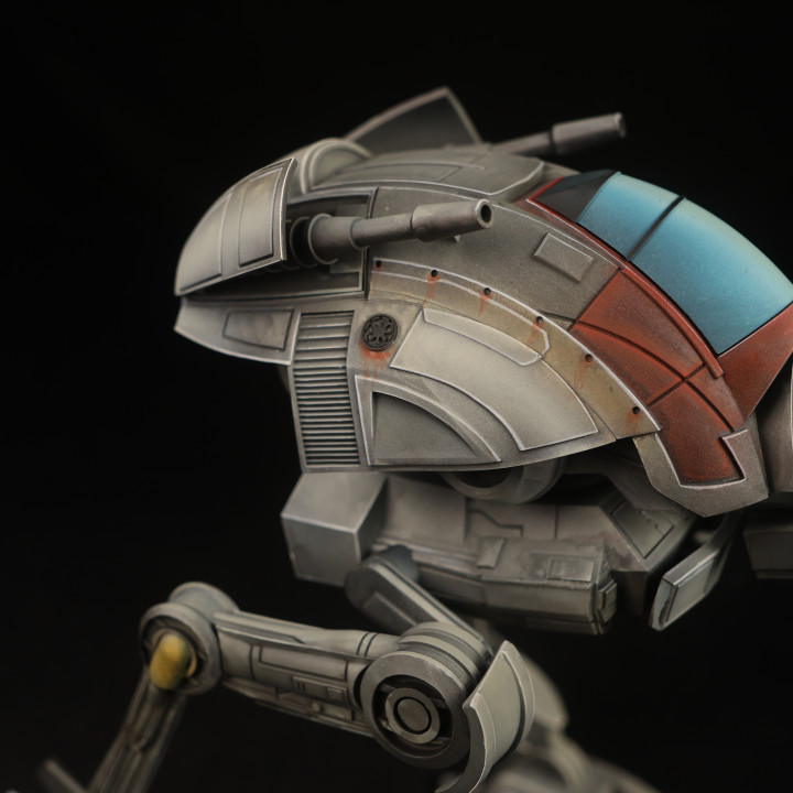 3D Printable Driven Heavy Biped by Blue Wolf Miniatures