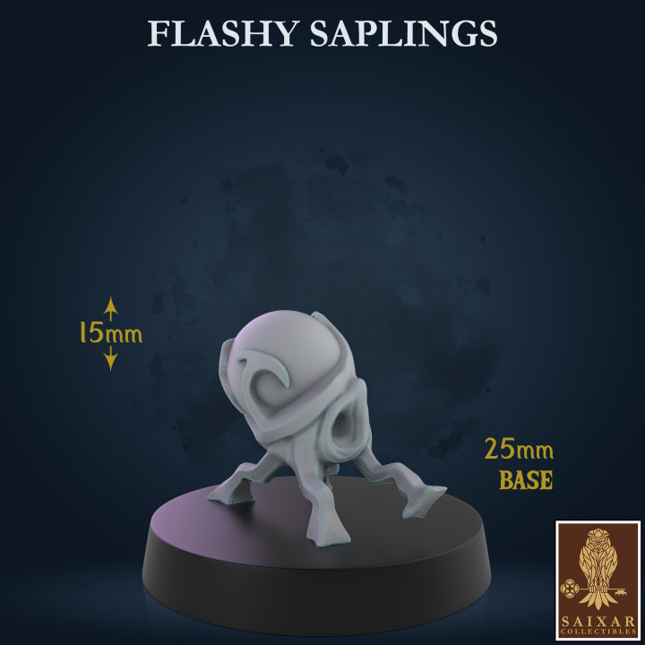 3D Printable Flashy Saplings by Saixar Collectibles