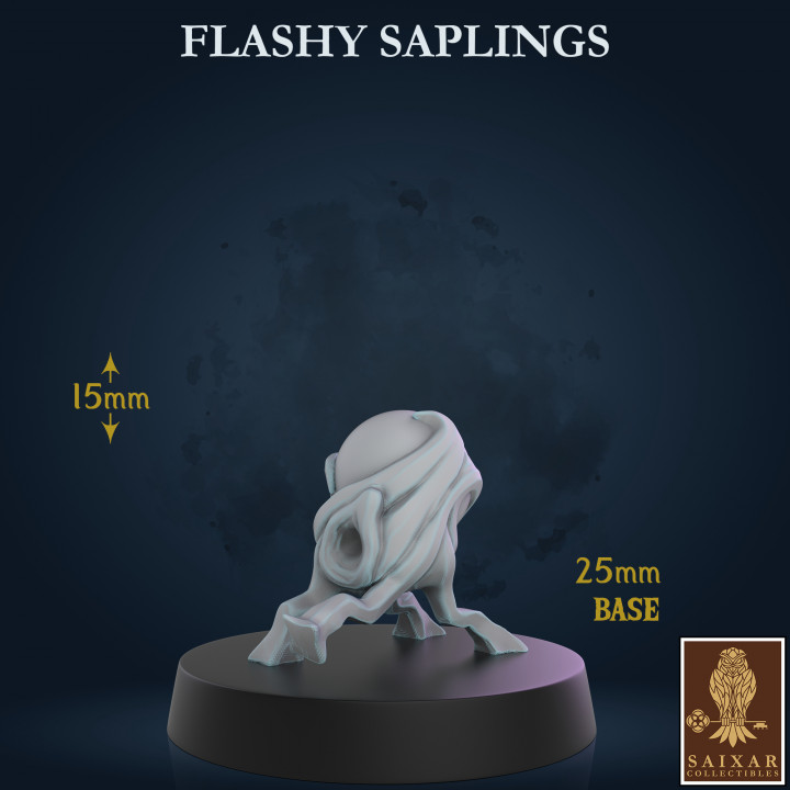 3D Printable Flashy Saplings by Saixar Collectibles