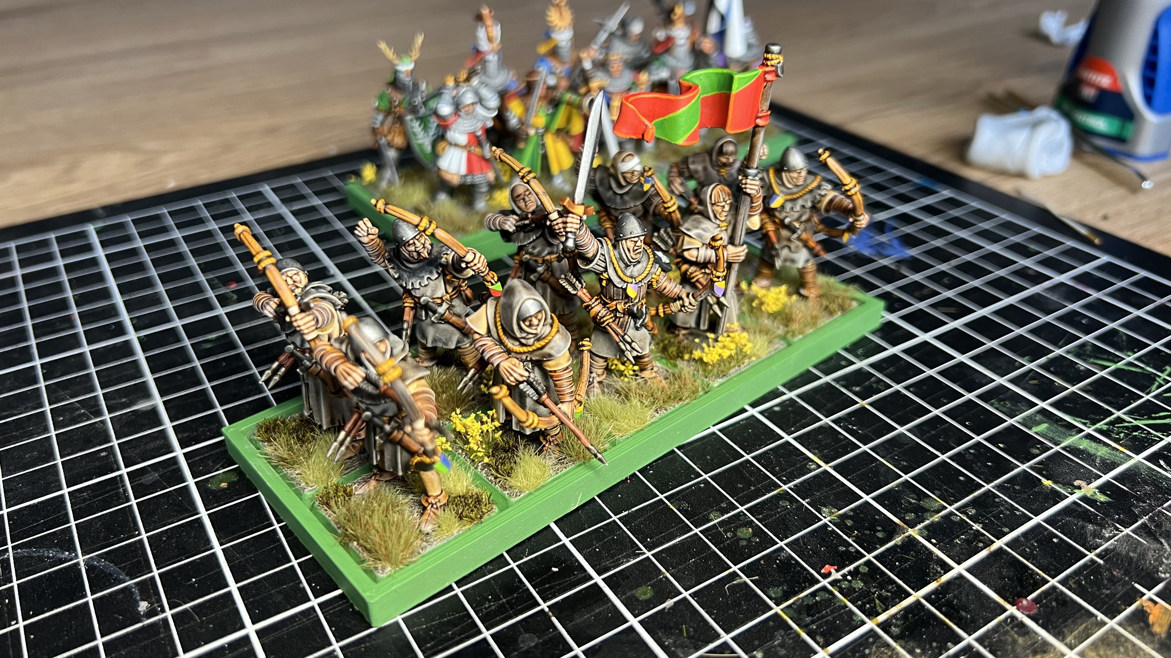 3D Printable Gallia Archers - Highlands Miniatures by Highlands Miniatures