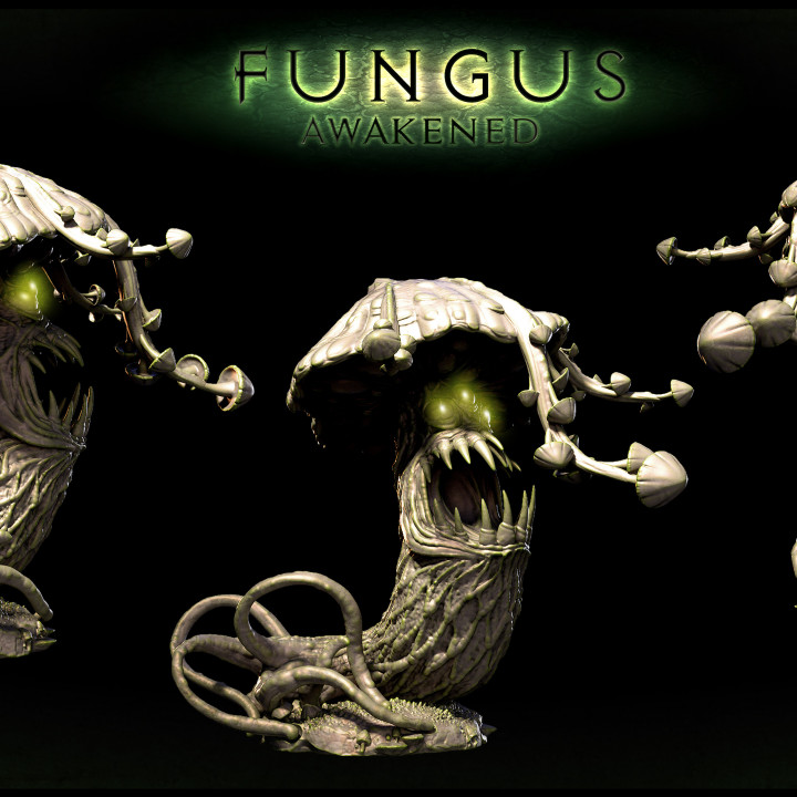 3D Printable Spung Beast (pose 1 of 3) by Mini Monster Mayhem