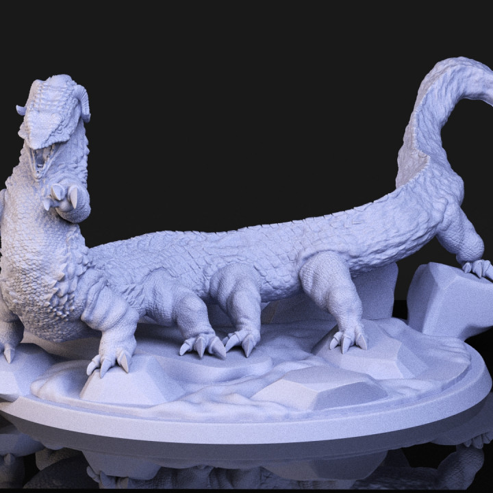 3D Printable Behir by Imp3dsion