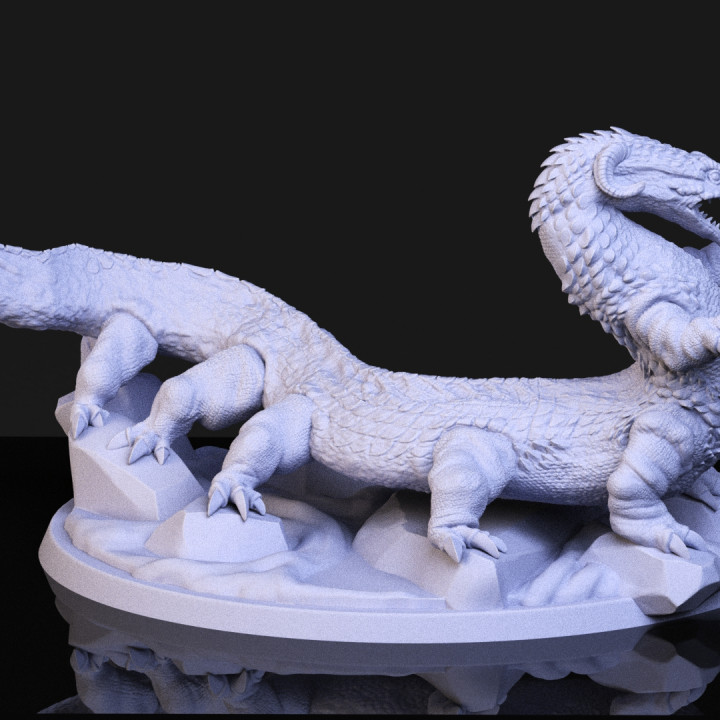 3D Printable Behir by Imp3dsion