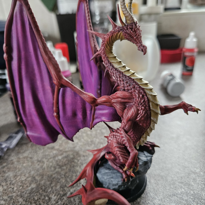 3D Printable Young Blue Dragon by Imp3dsion