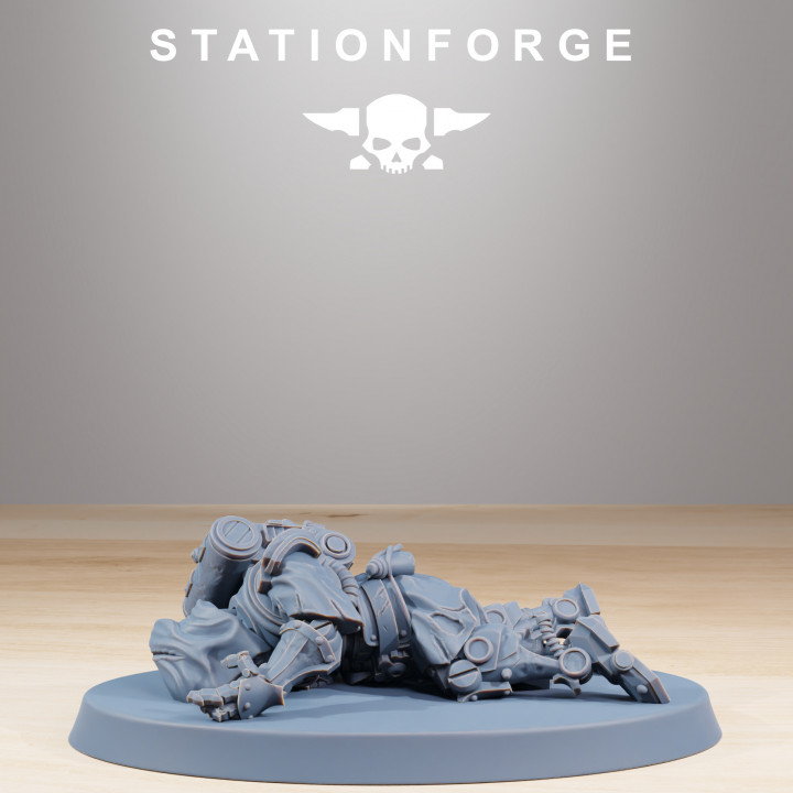 3D Printable Scavenger Wounded by Station Forge