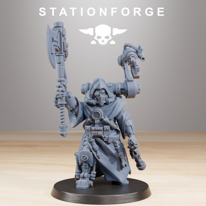3D Printable Scavenger Commander by Station Forge