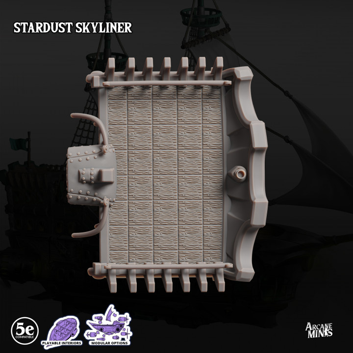 3D Printable Airship - Stardust Skyliner by Sordane Publishing