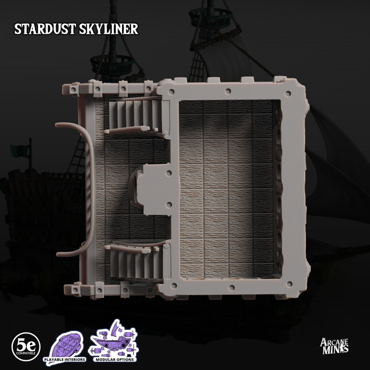 3D Printable Airship - Stardust Skyliner by Sordane Publishing