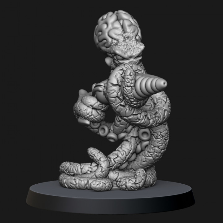 3D Printable Edo Underlings with Arc Rifles by Bombshell Miniatures