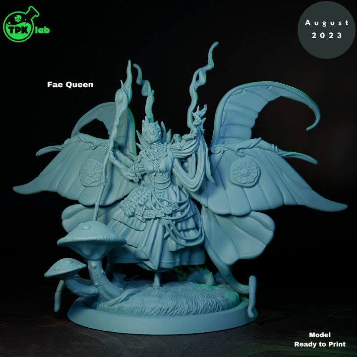 3D Printable Fae Queen by TPK Lab