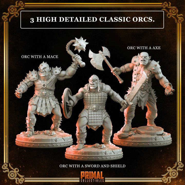 3D Printable 9 miniatures - RPG expansion game - RETURN OF THE KING ...