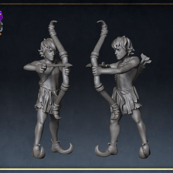 3D Printable Elf child by Jacob Olsson - Roleplaying & Miniatures