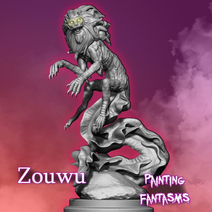 3D Printable Zouwu by Studio Fantasms