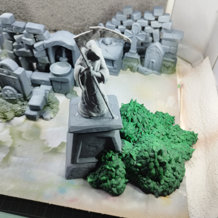 3D Print of Graveyard Set (Pre-Supported) by Hyorinmaru