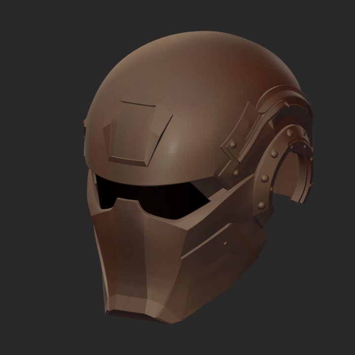 3D Printable MIDJOURNEY DESIGN PRINTABLE HI-TECH HELMET STL by Antonio ...