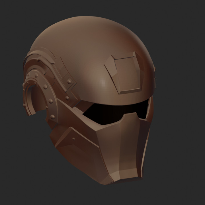 3D Printable MIDJOURNEY DESIGN PRINTABLE HI-TECH HELMET STL by Antonio ...