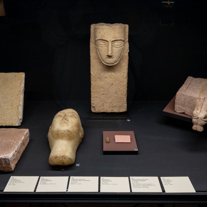 3D Printable Minaean Stele by Rogez Benoit