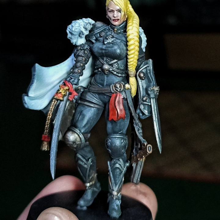 3D Printable HL011 - Heresylab Female Astra Assassin Ghost (REVISED 17 ...