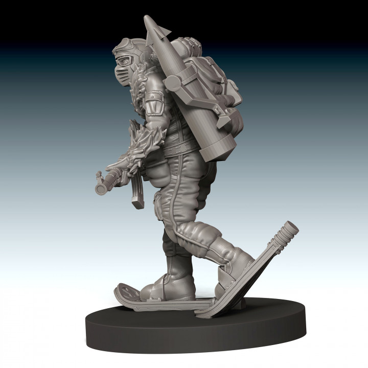 3D Printable ELITE ‘Cartoon’ Arctic Commando, Pose 1 by Dark-Platypus ...