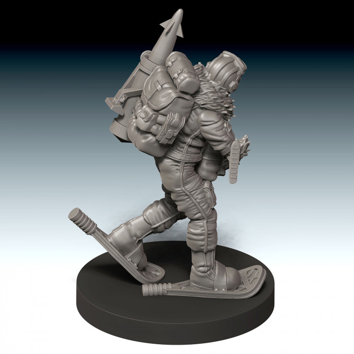 3D Printable ELITE ‘Cartoon’ Arctic Commando, Pose 1 by Dark-Platypus ...