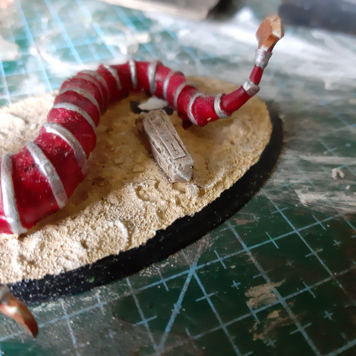 3D Printable Egyptian Basing Bits by Voy Forges